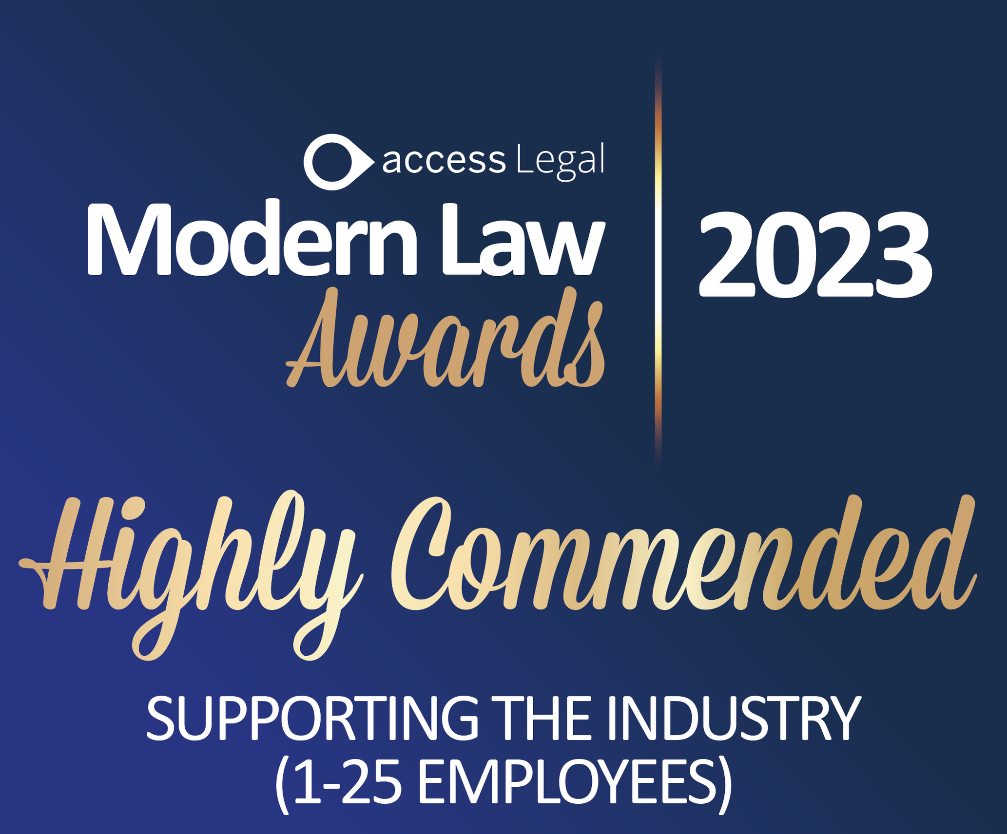 inCase Highly Commended at the Modern Law Awards 2025! | Legal News